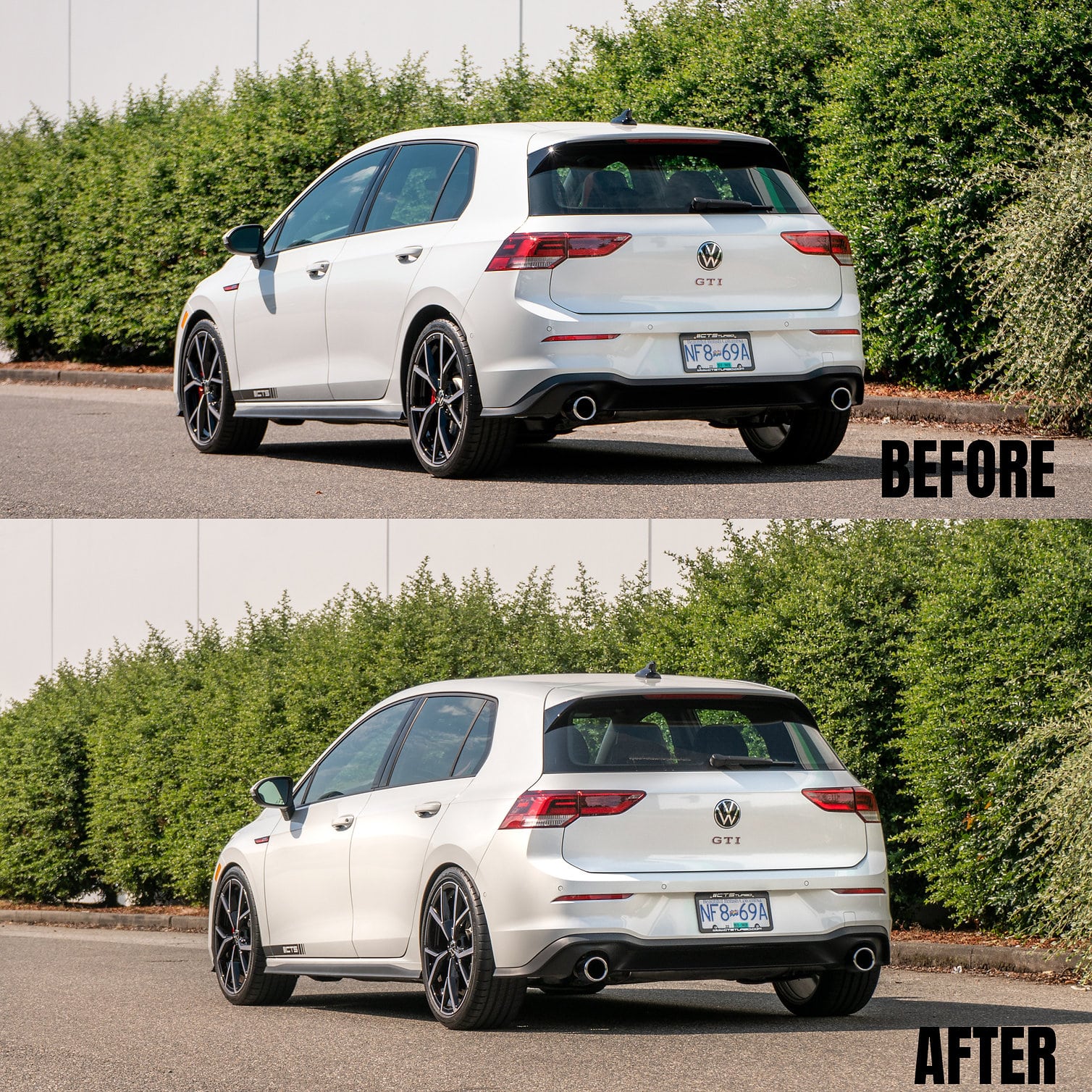 CTS Turbo - Verlagingsveren - VW Golf 8 GTI